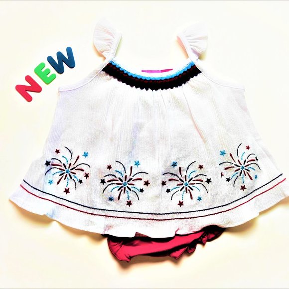 Good Lad | Dresses | Nwtcute Girl Fireworks Dress 2m | Poshmark